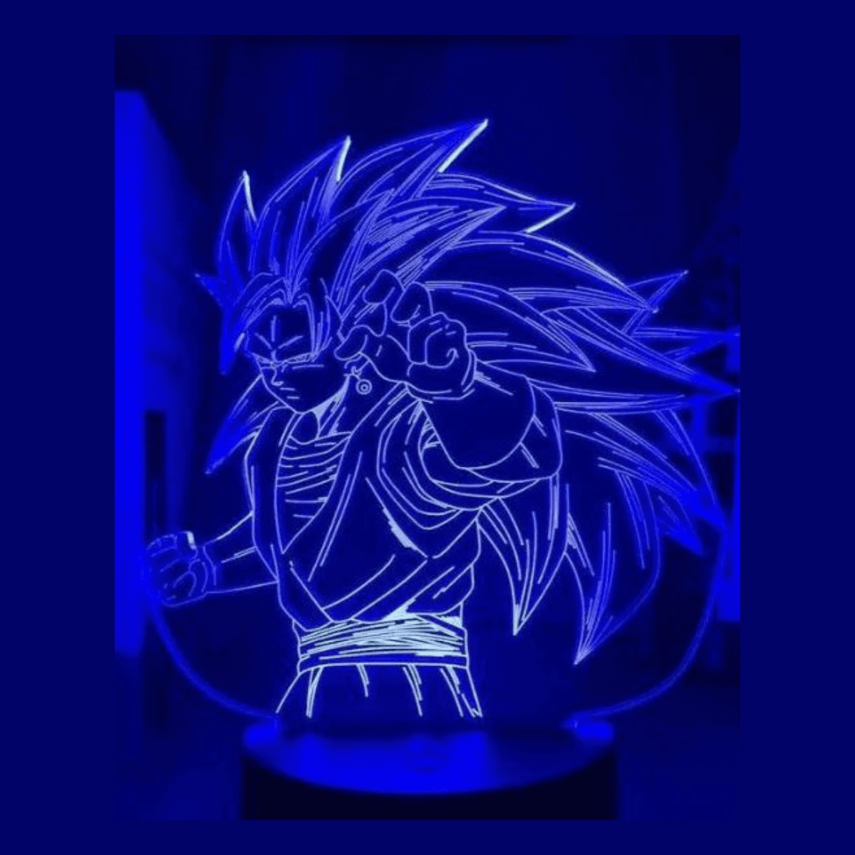 Dragon Ball Z Goku Illusion Lamp for Room Decoration – Anime Store Pakistan