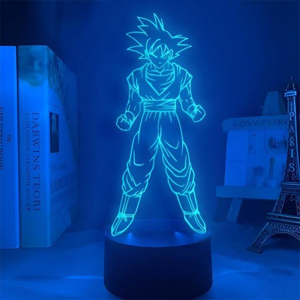 Dragon Ball Z Illusion Lamp Goku Style Night Light For Anime Fans ...