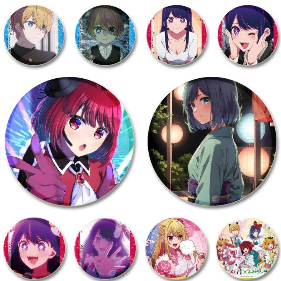Anime Hoshino Badges (Pack Of 10) – Anime Store Pakistan