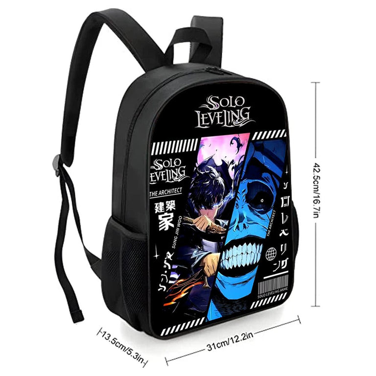 Solo Leveling Backpack Statue of God Smiling Premium Quality Bag ...