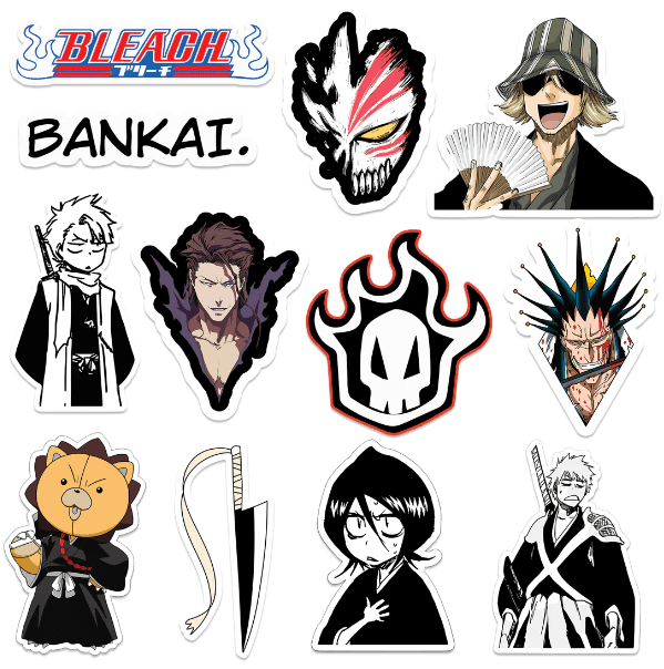 Bleach Sticker Sheet For Anime Fans – Anime Store Pakistan